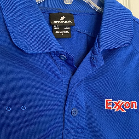 Shirts | Aramark Exxon Polo Shirt | Poshmark